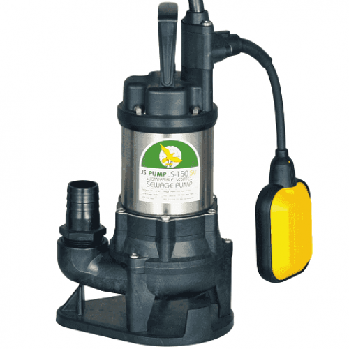 JS Pump JS 150 SV Submersible Sewage Vortex Pump 230v 120 Lpm 7 Hm